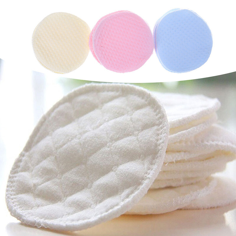 6X Reusable Washable Absorbents Moms Babys Breast Feeding Nursing Pads ...