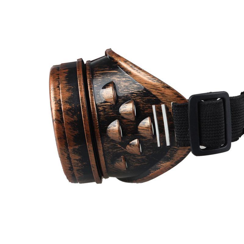 Steampunk Antique Copper Color Motorcycle Flying Goggles Vintage Pilot ...