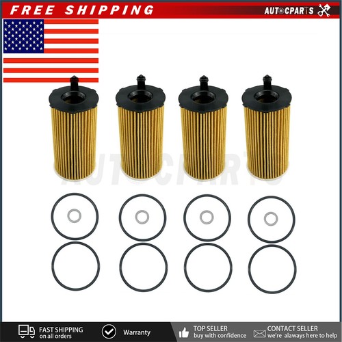 26320-3N000 4PCS Engine Oil Filter Fit for 2021-2022 Kia Carnival 3.5L ...