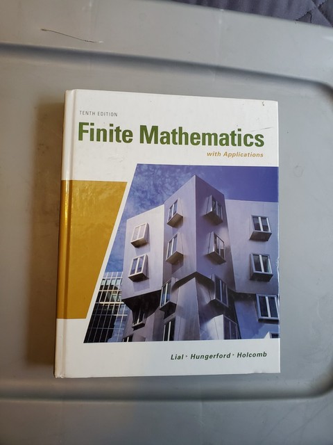 Lial/Hungerford/Holcomb Ser.: Finite Mathematics with Applications by ...