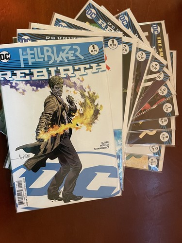 DC Comic Book Lot of 24 Hellblazer DCUR Rebirth 1-16,18-24 With Variant Covers | eBay