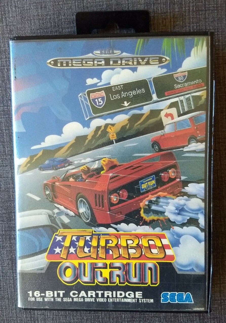 OutRun Mega Drive Genesis - Juegos Retro Database