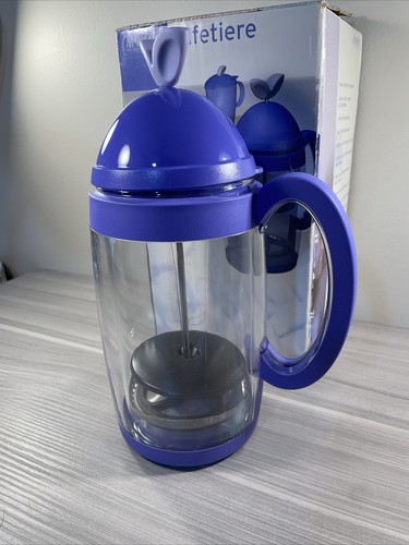 Tupperware Moments Cafetiere Coffee French Press Pot 8 Cup 1 Liter NIB ...