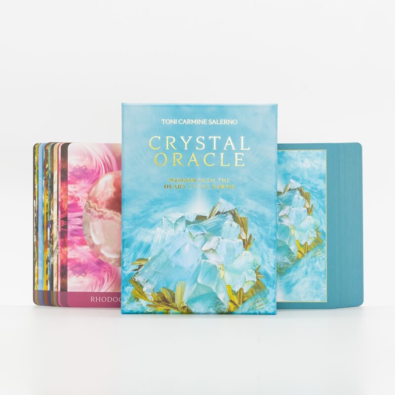 CRYSTAL ORACLE CARDS DECK SECOND EDITION BLUE ANGEL T. C. SALERNO ...