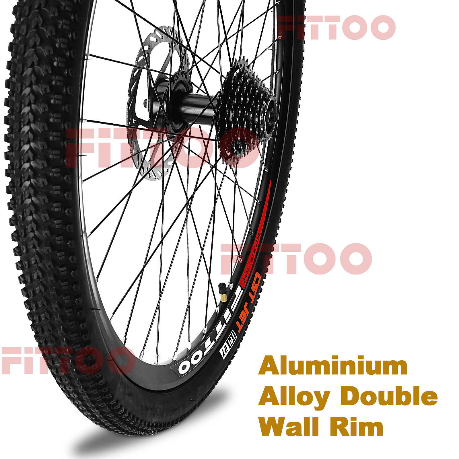FITTOO Mountain Bike Rear Wheel Set 26" MTB Rear Wheel 8 Speed | eBay ...