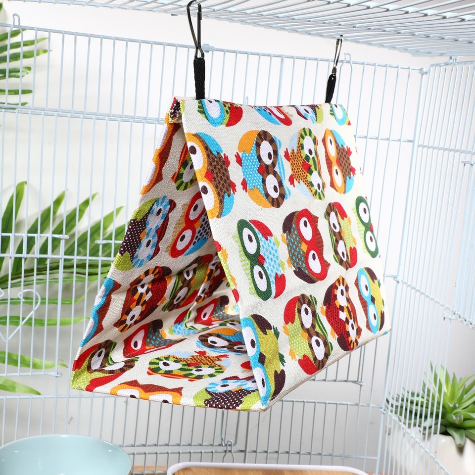 Warm Bird Nest Snuggle Tent Parrot Bed Hammock for Parrots House | eBay ...