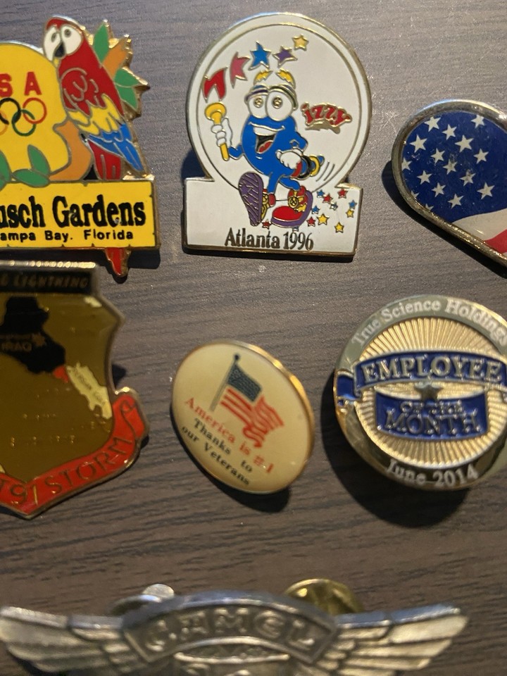 Pin Lot 8 Each Miscellaneous See Photos | eBay