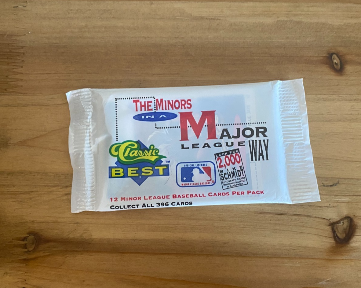 1991 Classic “The Minors in a Major League Way” Factory Sealed Pack | eBay