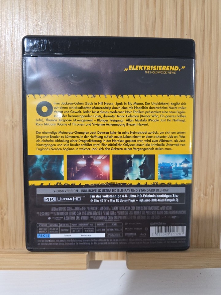 Jackdaw Limited Edition 4K UHD + Blu-ray Region B Hard To Find! | eBay ...