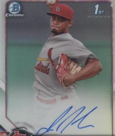 2018 Bowman - Chrome Prospect Autographs Jordan Hicks #CPA-JHI ...