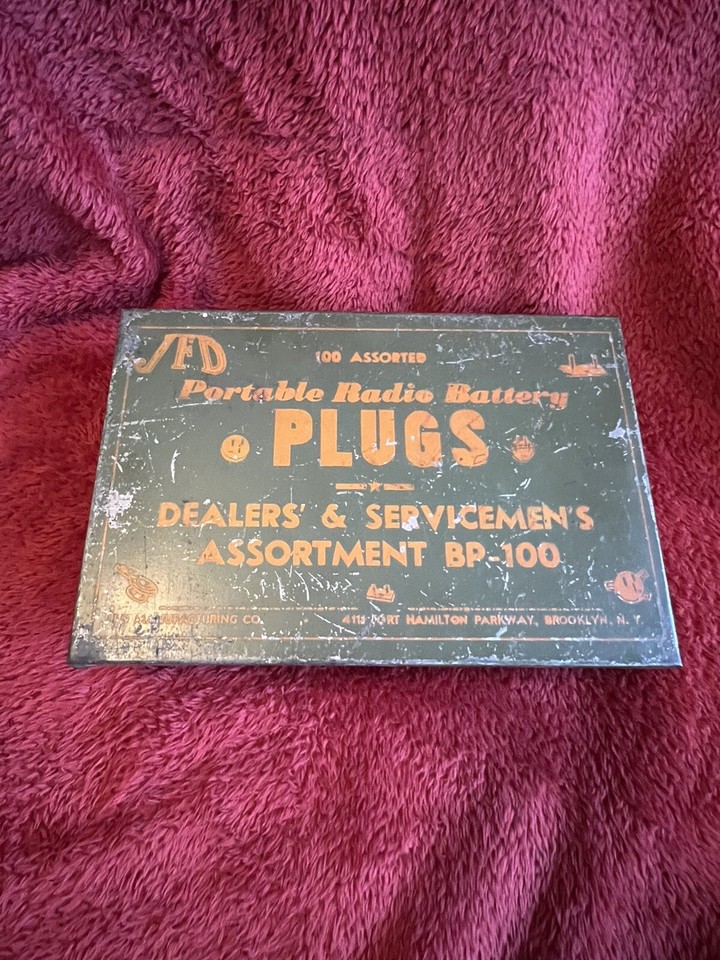 JFD PORTABLE RADIO BATTERY PLUGS DEALERS & SERVICEMEN’S ASSTORTMENT BP ...