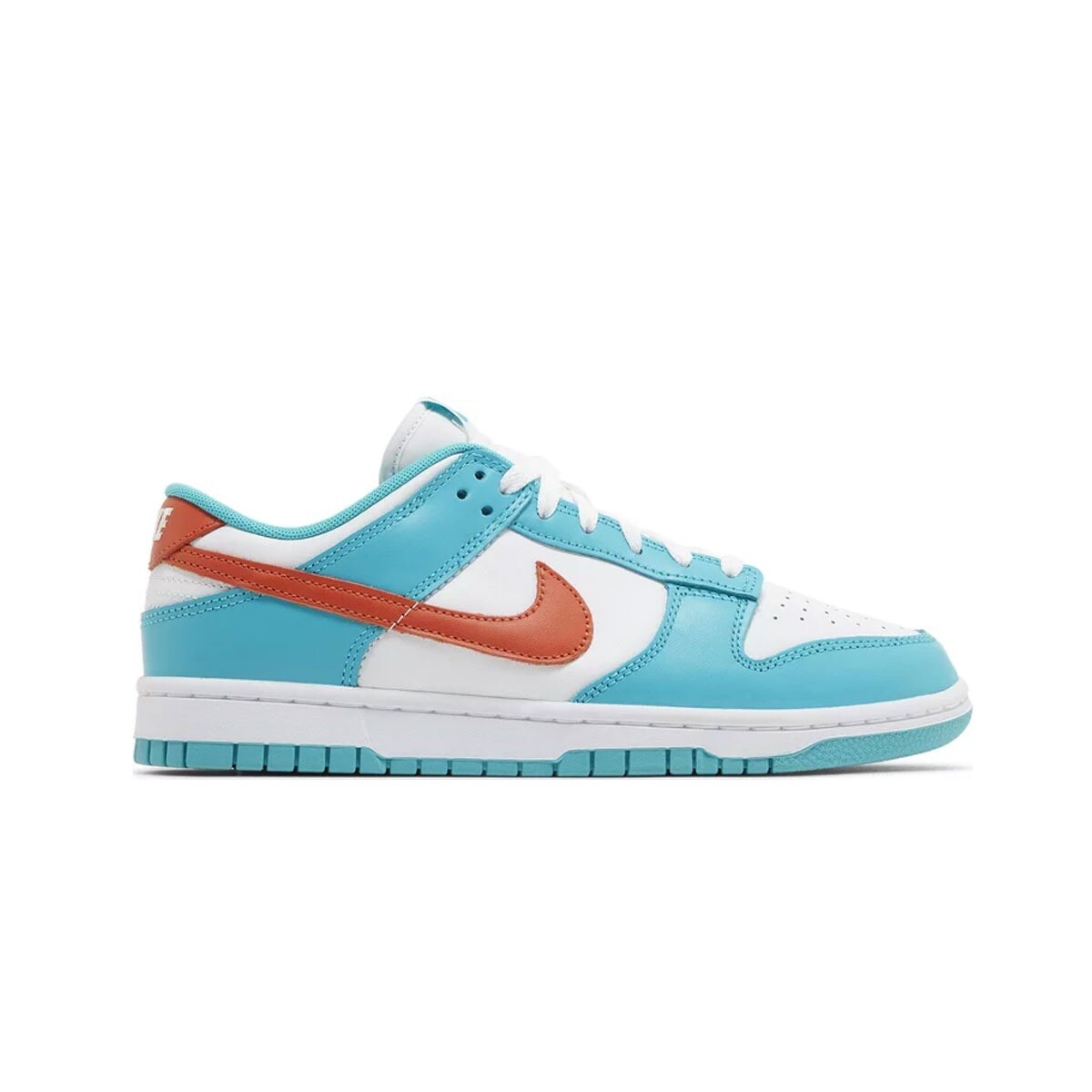 Nike Men's Dunk Low Miami Dolphins DV0833-102 White/Cosmic Clay SZ 5-15 ...