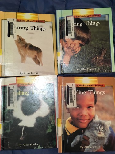 Rookie Read-About Science Books Book Lot Allen Fowler X4 | eBay