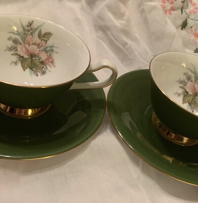 2 Auratic Cups And Saucers | eBay