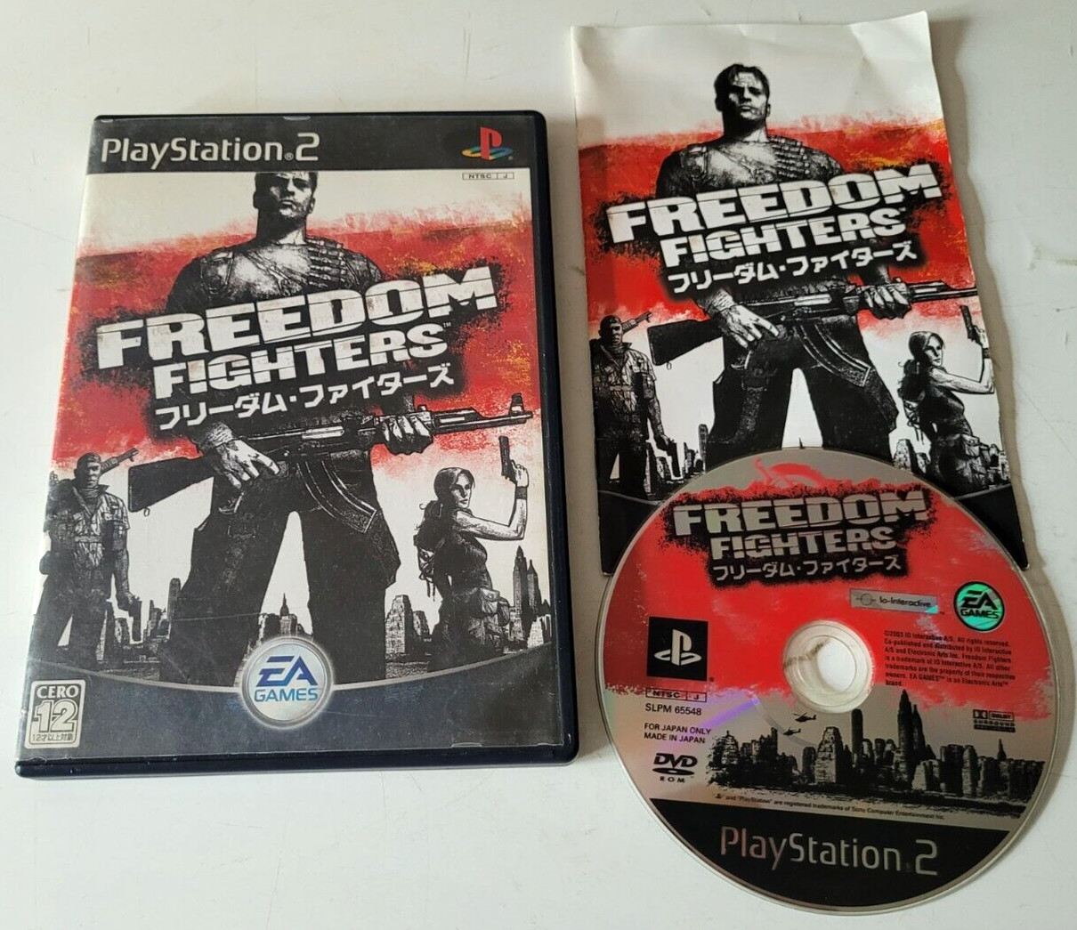 Freedom Fighters PlayStation 2 PAL - Prix - Photo - Présentation
