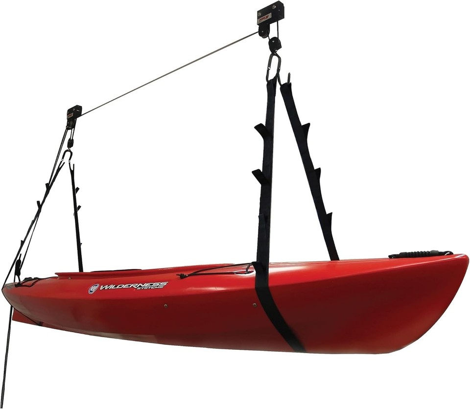 Effortless Ladder and Bike Lift – 120 lb Capacity Hoist with Complete Hardware | eBay Australia