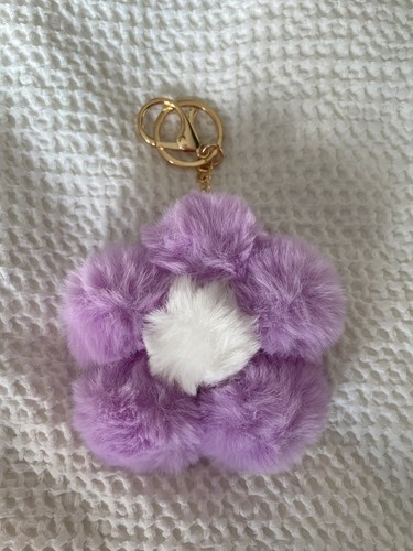 Daisy keychain Purple Keychain Cute Accessories Bag Keychain Daisy ...