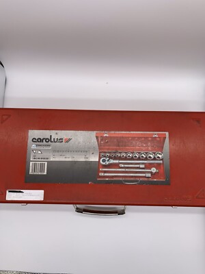 Carolus 8100.00 14 Pc Socket Set 3/4” Drive 22 24 27 30 32 36 38 41 46 ...