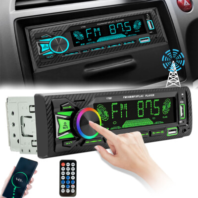 Bluetooth Car Stereo Audio Systems, Bluetooth, MP3, USB, SD, Aux In, AM ...