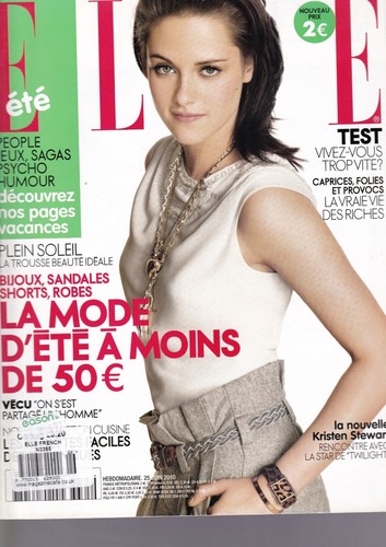 ELLE FRANCE 2010 KRISTEN GUESS MODEL EMILY DIDONATO VICTORIA"S SECRET ...