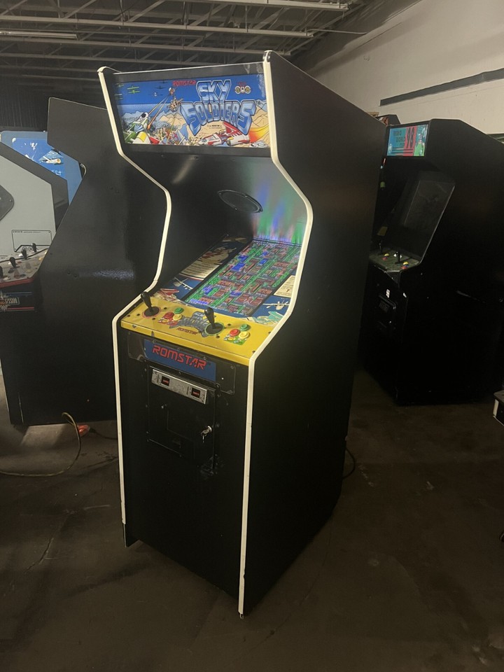SKY SOLDIERS ARCADE MACHINE by SNK 1988 (Excellent Condition) | eBay