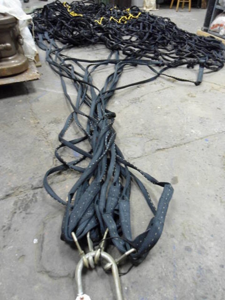 Military 18' Helicopter Cargo Net sling 10,000 LBS. | eBay