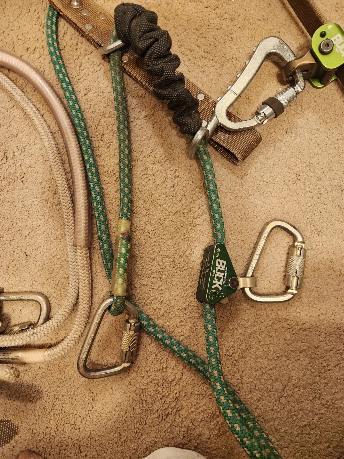 Lineman Pole Climbing Set Buckingham | Grelly USA