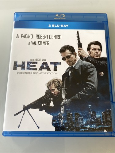 HEAT DIRECTOR'S DEFINITIVE EDITION DOUBLE BLURAY ROBERT DE NIRO AL ...