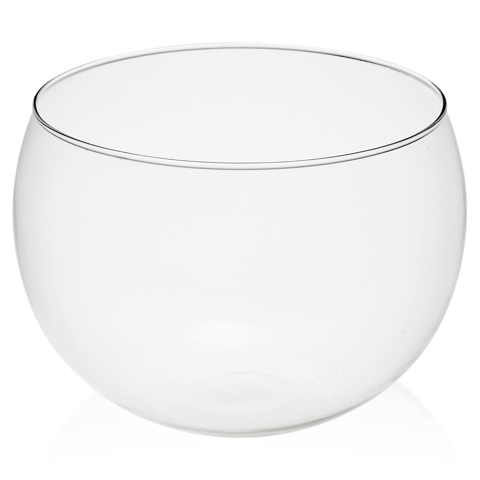 Decorative Round Glass Flower Vase Fish Bowl Balloon Centerpiece ...