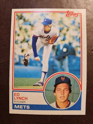 1983 Topps - #601 Ed Lynch New York Mets Star NM+ 🔥 | eBay