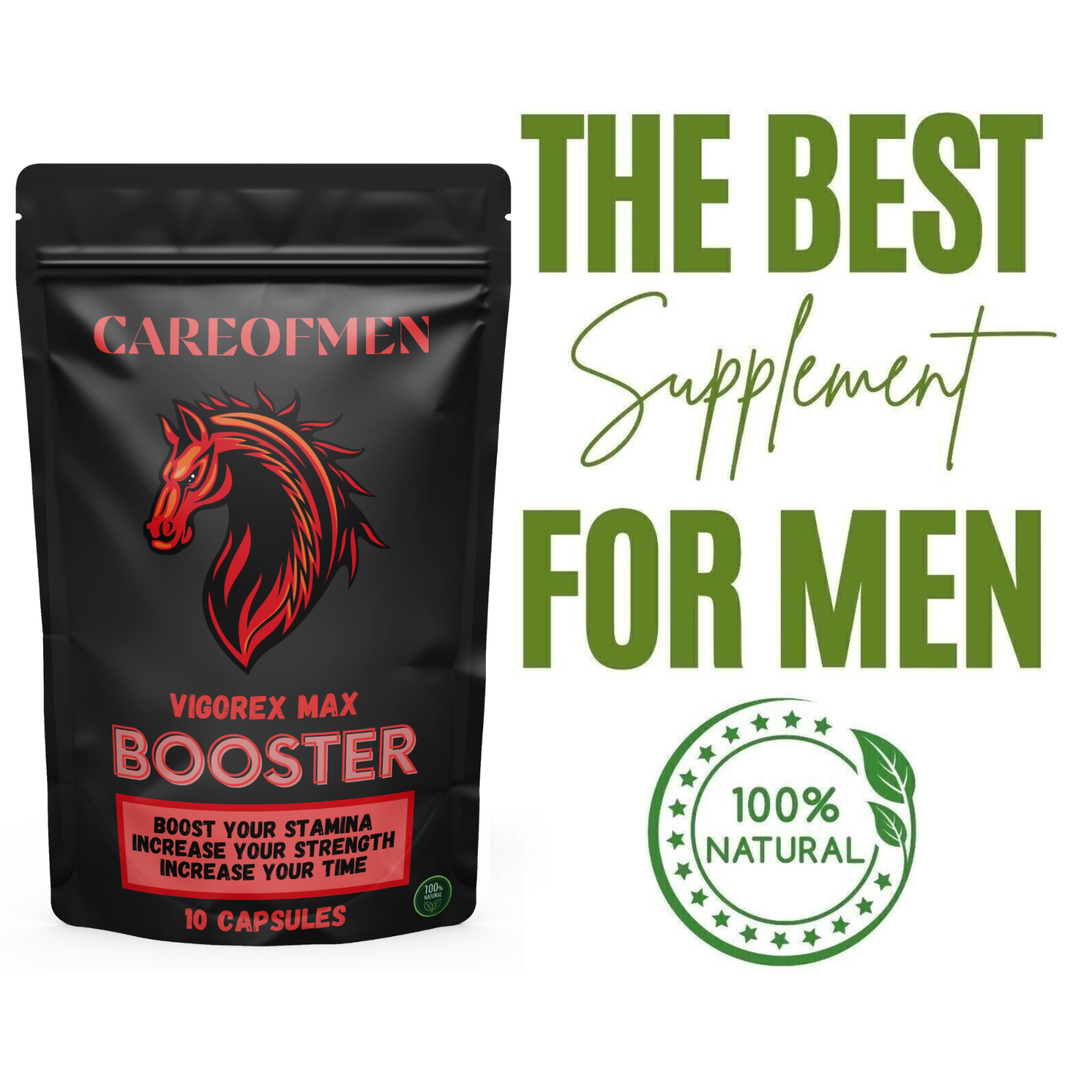 Men Rock Hard Timing Strength 10 Pills For Bed Bull Powers 10 Caps ...