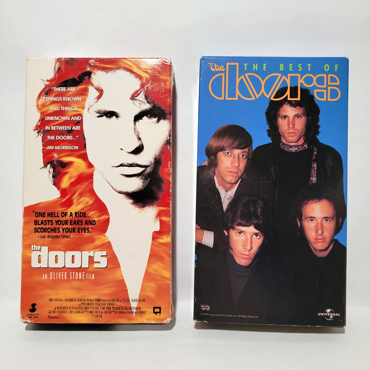 The Doors VHS Tapes 1991 and 1997 - Lot of 2 96898329736| eBay
