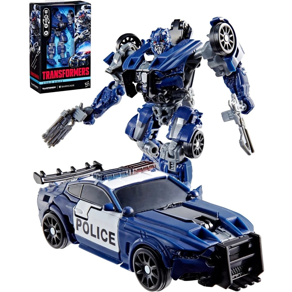 HASBRO TRANSFORMERS STUDIO SERIES TF5 LAST KNIGHT DELUXE BARRICADE ...