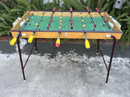 Vintage Folding Travel Foosball Table By ArcoFalc Sport Craft READ!! | eBay