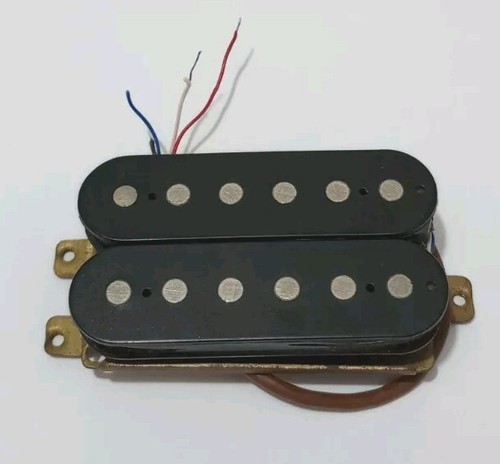Passive Humbucker 6 String Guitar Pickup Black 3 Screw Mounting ...