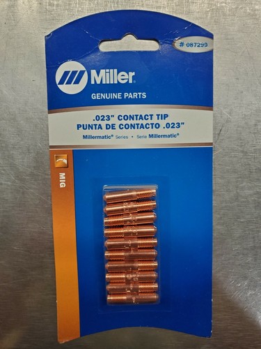 Miller 087299 Contact Tips .023" Millermatic Series, 10PK | eBay