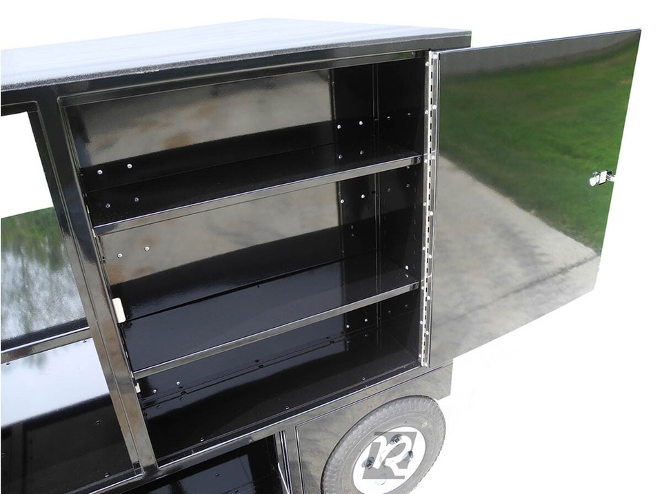 NEW RSR NASCAR Pit Box Pitbox Rolling Portable Racing Toolbox Cart Kart ...