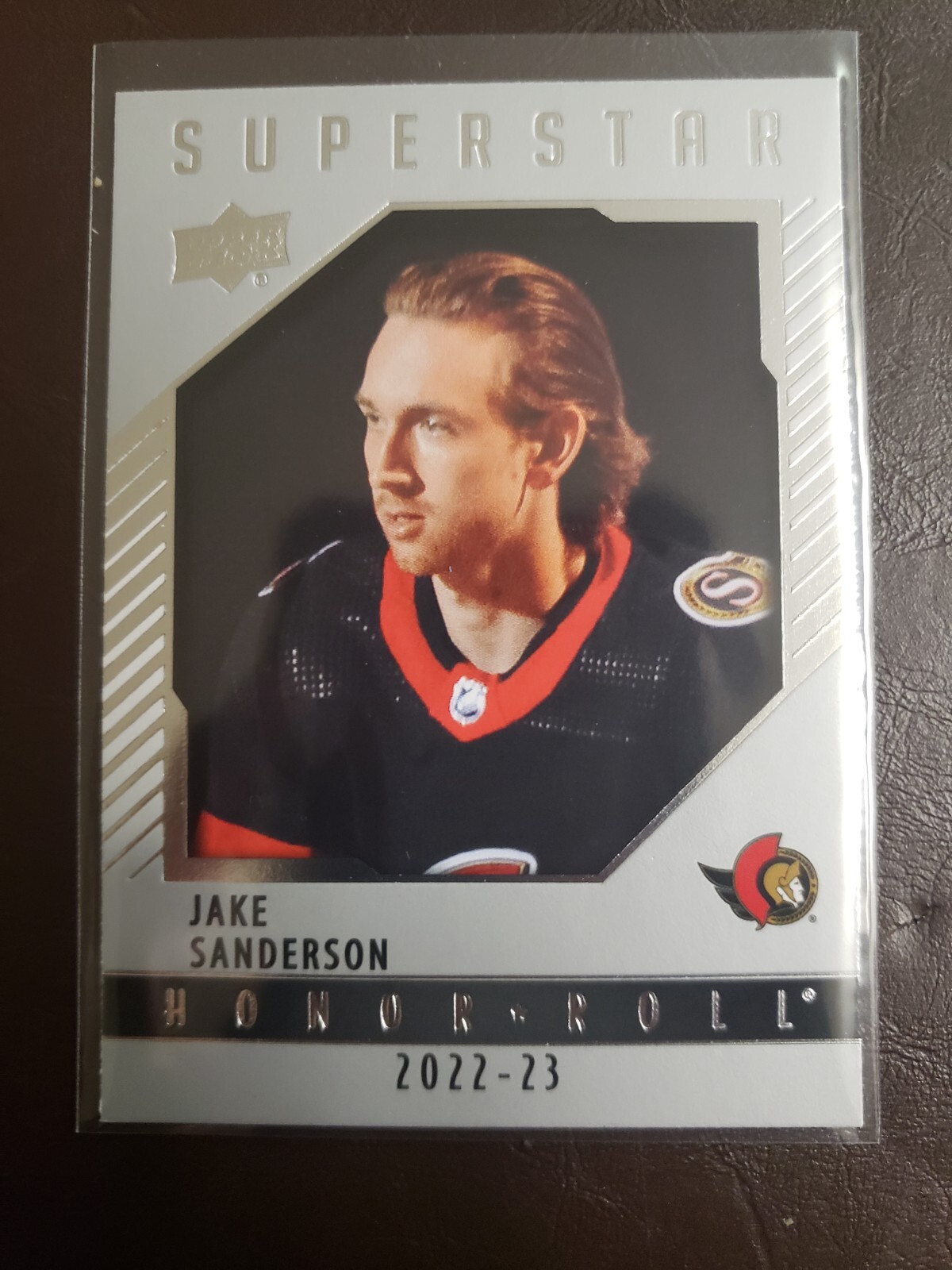 2022-23 Jake Sanderson Rookie Honor Roll Upper Deck Series 2 Hockey ...