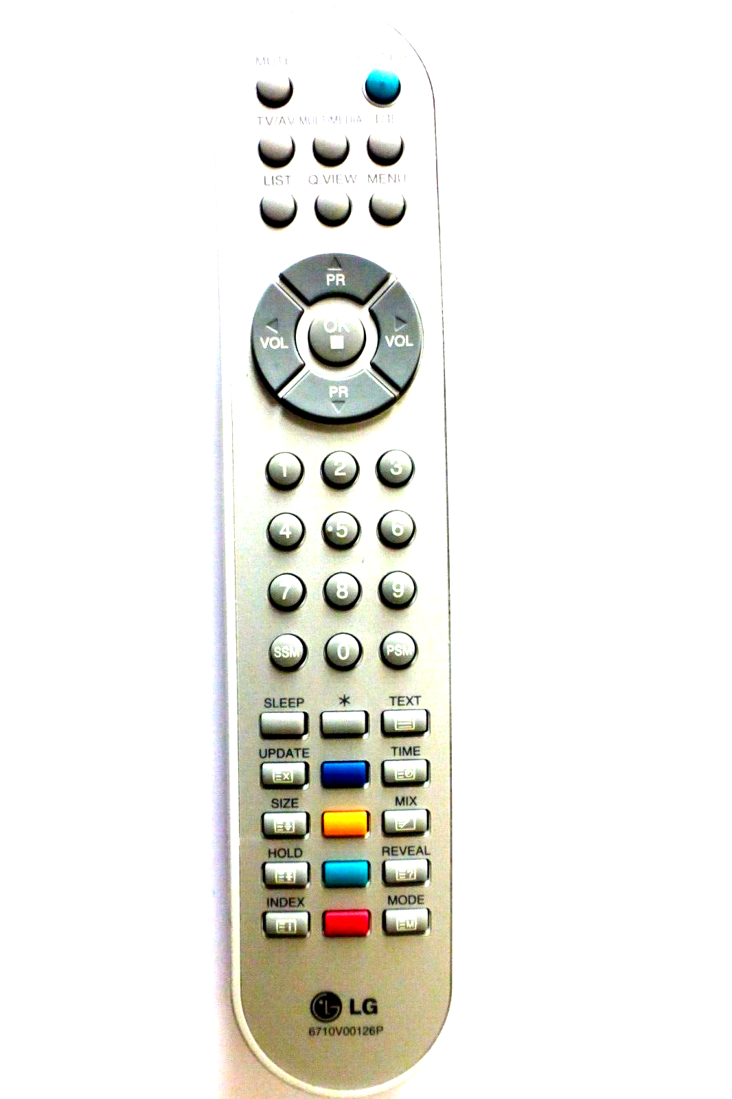LG MONITOR REMOTE CONTROL 6710V00126P for M1910ABZ RZ15A66 RZ15LA70 ...