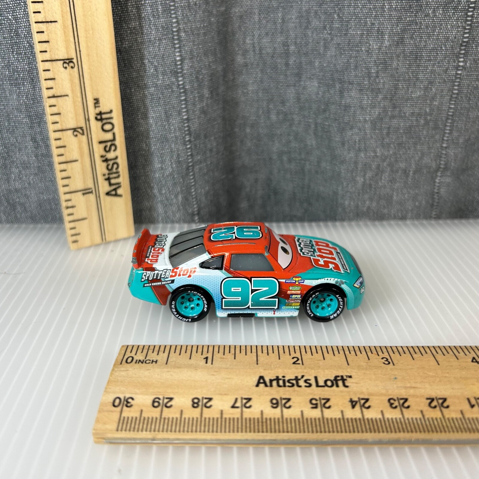 Disney Pixar Cars 3 Murray Clutchburn Die-cast Toy Vehicle 1:55 Sputter ...