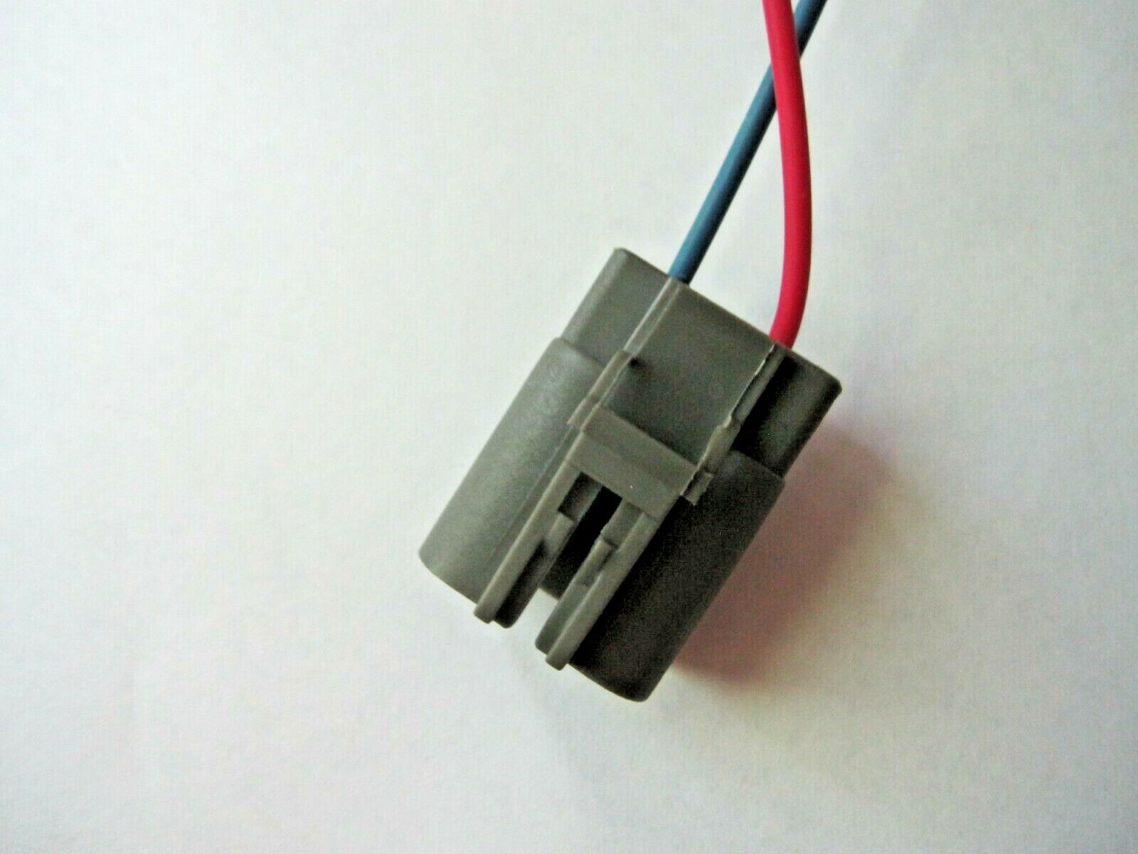 ALTERNATOR 2 WIRE CONNECTOR PLUG FITS MITSUBISHI ALTERNATORS SUBARU ...