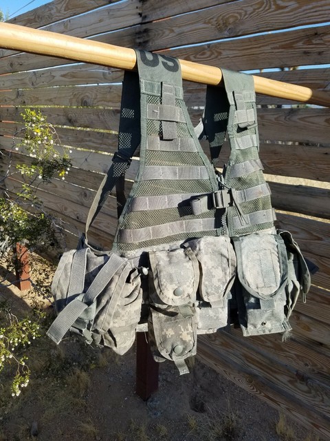 MOLLE 2 Load Bearing Vest Tactical FLC Rifleman Set With Waist Pouch | eBay