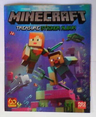 panini minecraft treasure sticker album image au choix | eBay