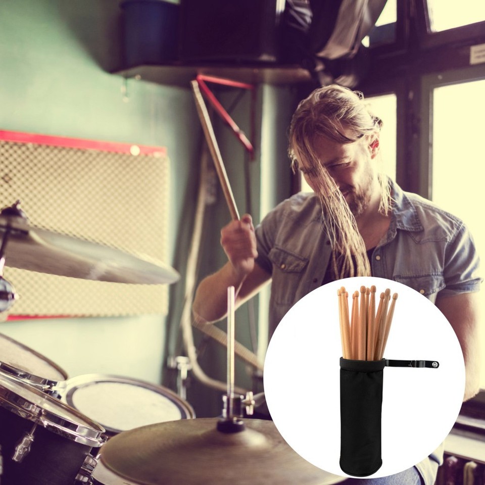 Drum Stick Storage Bag Portable Drumstick Pouch Percussion Instrument ...