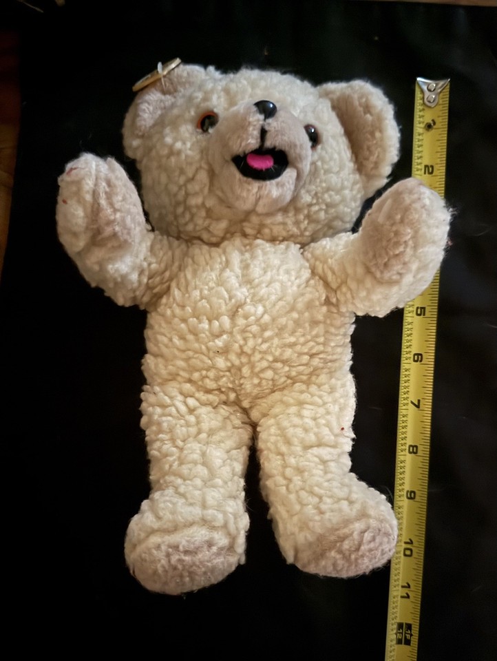 Vintage 1986 Snuggle Bear Plush Russ Berrie Lever Brothers Teddy Bear ...