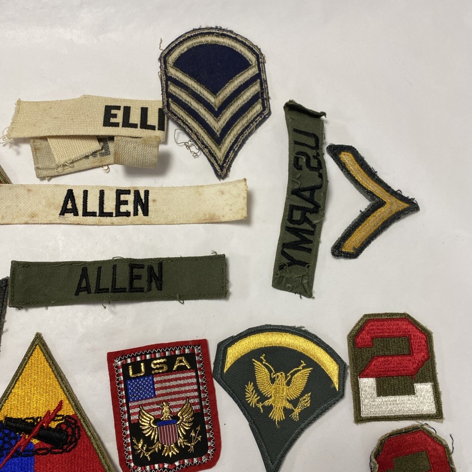 US Military Patch Lot - US Army Vintage Patch Lot | eBay