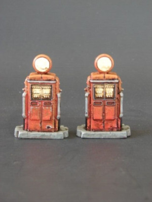 32mm Pro Painted Gas Pumps Zombie/ Post Apocalyptic Scatter Terrain ...