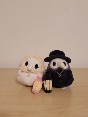 Squishables Micro Plague Doctor and Nurse Clip Keychains New with Tags ...