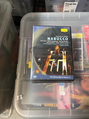 Verdi: Nabucco (DVD) The Metropolitan Opera brand new sealed dvd region ...