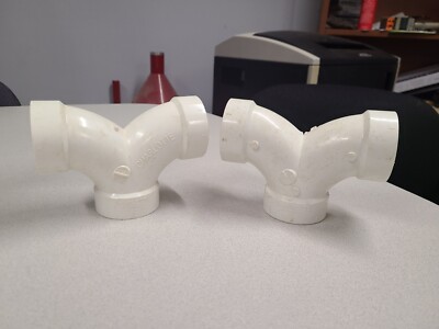 Charlotte Pipe 2 In Schedule 40 PVC NSF-dwv 2" all around Set of 2 NOS ...